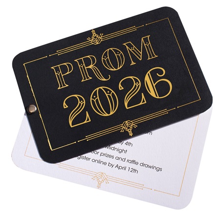 Art Deco Prom Twist Invitation | Anderson's