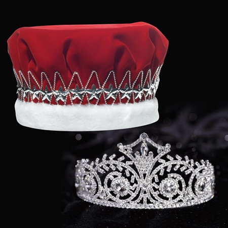 Elsa Tiara and Red Velvet Crown Set | Anderson's