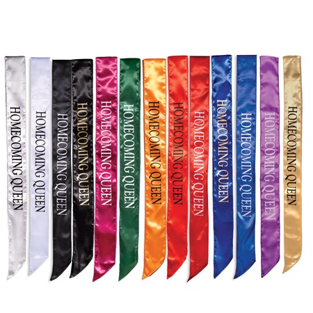 Satin Homecoming Queen Sash | Anderson's