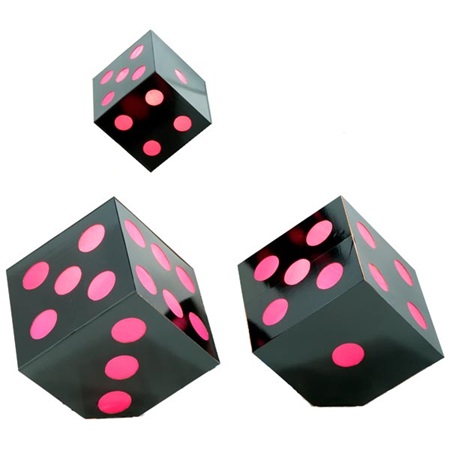 Snake Eyes Black Dice Kit set of 3 | Anderson's
