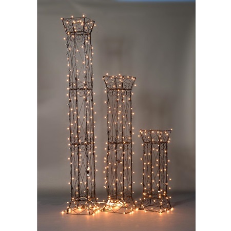 Square Black Wire Column Section | Anderson's