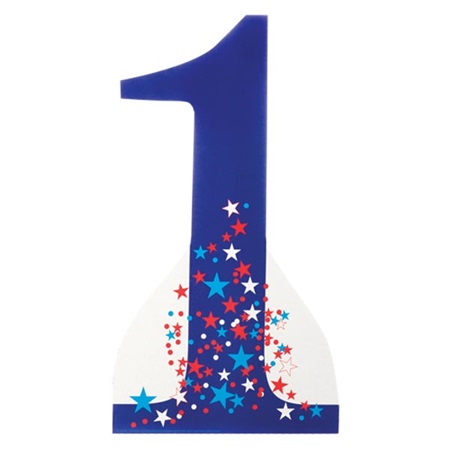 Number 1 Cardboard Stand Up | Anderson's